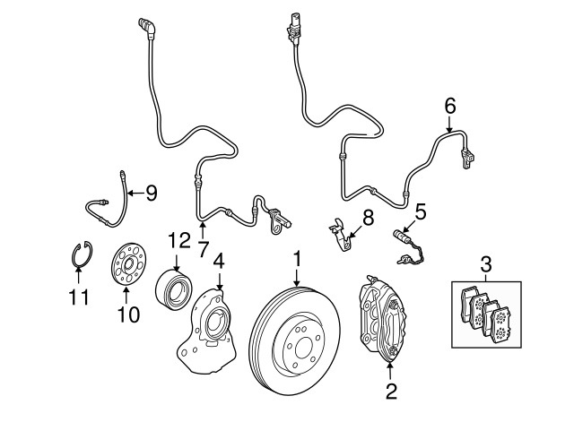 A0064200520 Комплект тормозных колодок Mercedes | Запчасти на DRIVE2