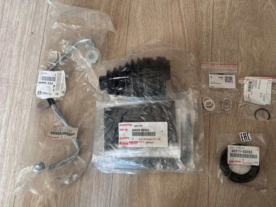 Замена пыльников ШРУС, сальника левого привода, ремонт ВВБ. — Lexus RX ...