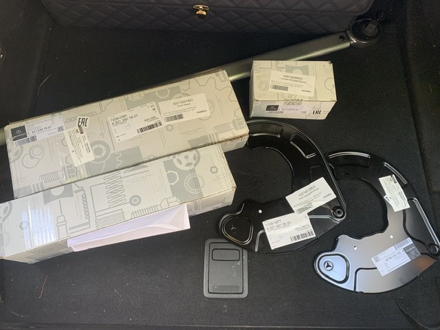 Ремонт подвески. После 60 тысяч пробега — Mercedes-Benz S-Class (W221 ...