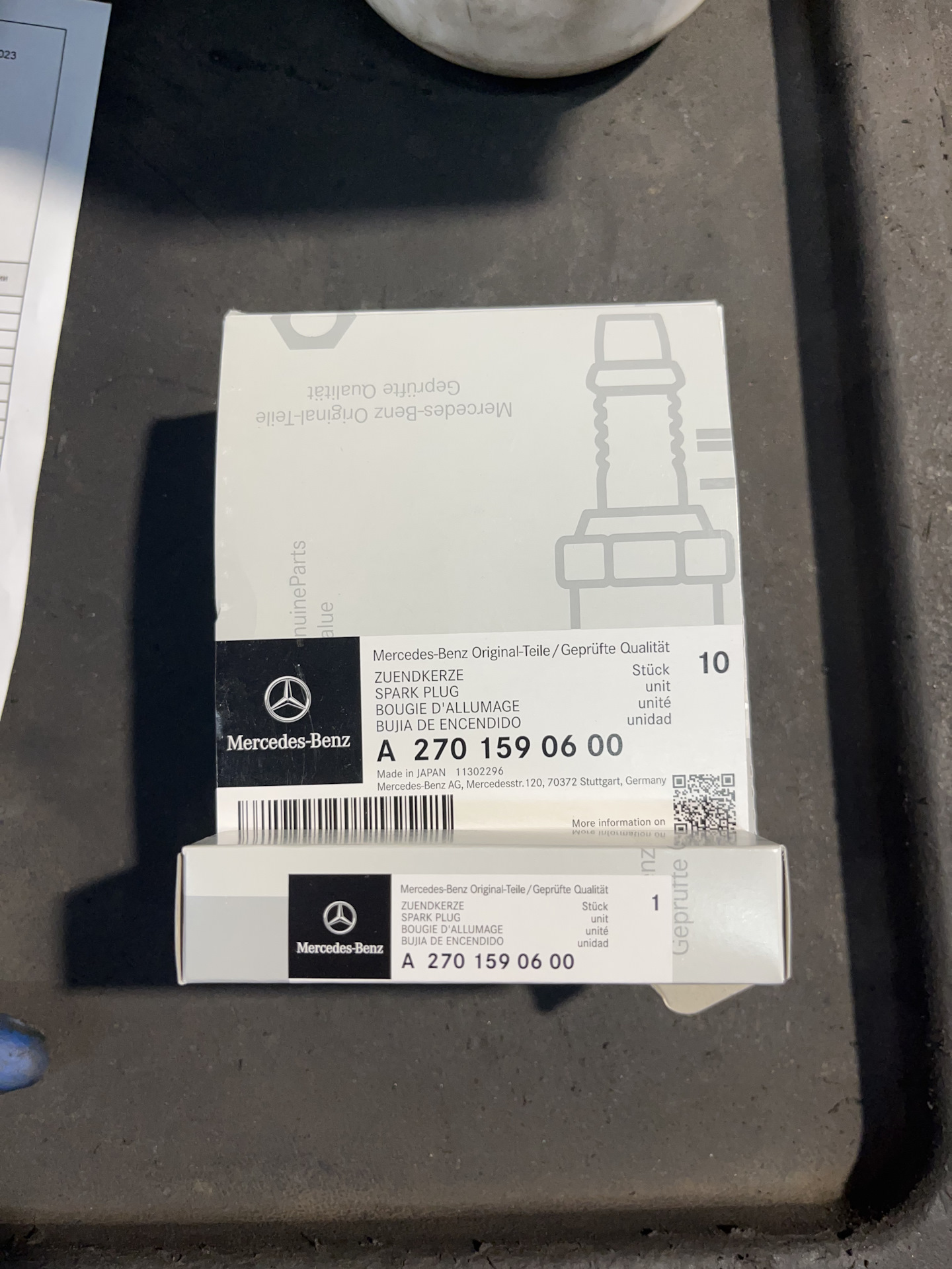 Замена свечей зажигания — Mercedes-Benz C-Class (W205), 1,6 л, 2015 ...