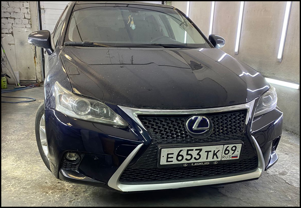 Наконец починились! 😈 — Lexus CT 200h, 1,8 л, 2011 года | кузовной ремонт | DRIVE2