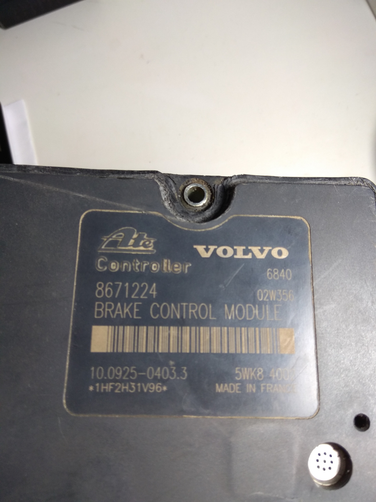 Восстановление BCM. блок АВS — Volvo XC90 (1G), 2,5 л, 2003 года ...