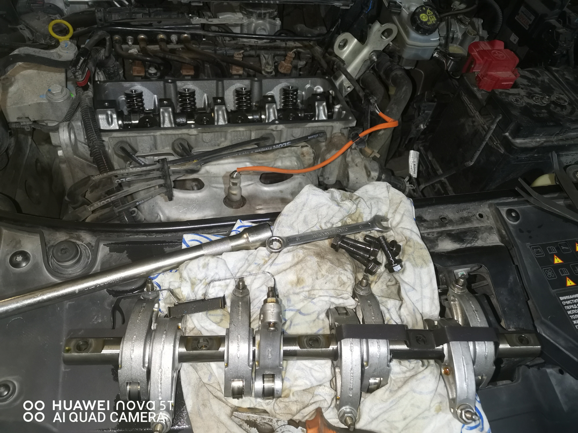 Коромысло (рокер) — Renault Logan (2G), 1,6 л, 2020 года | поломка | DRIVE2