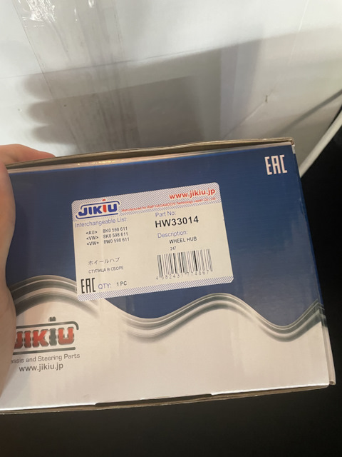 8K0598611 Ступица в сборе VAG | Запчасти на DRIVE2