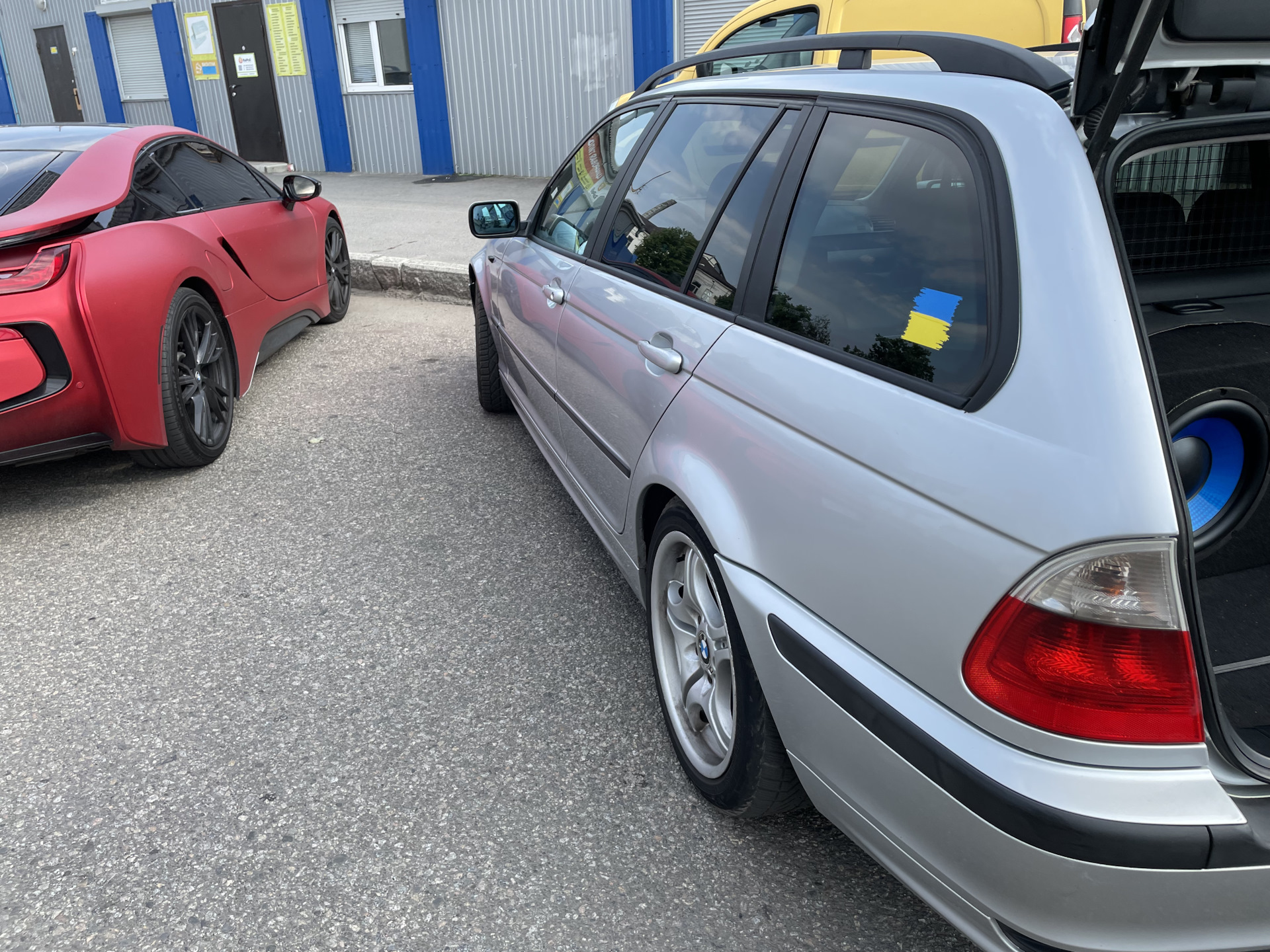 Shadow line e46 почти оригинал) — BMW 3 series Touring (E46), 3 л ...