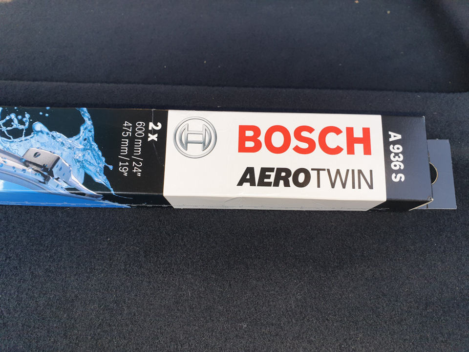 NEW комплект щёток стеклоочистителя BOSCH — Skoda Octavia A5 Mk2, 1,6 л ...