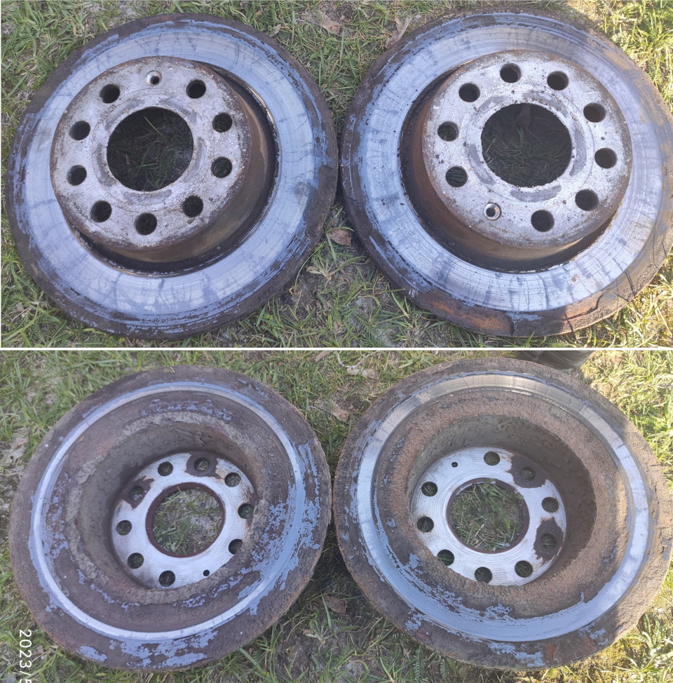 Замена задних тормозных дисков/колодок — Volkswagen Golf Mk7, 1,4 л ...