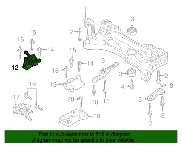 5Q0199262BK Подшипник двигателя VAG | Запчасти на DRIVE2