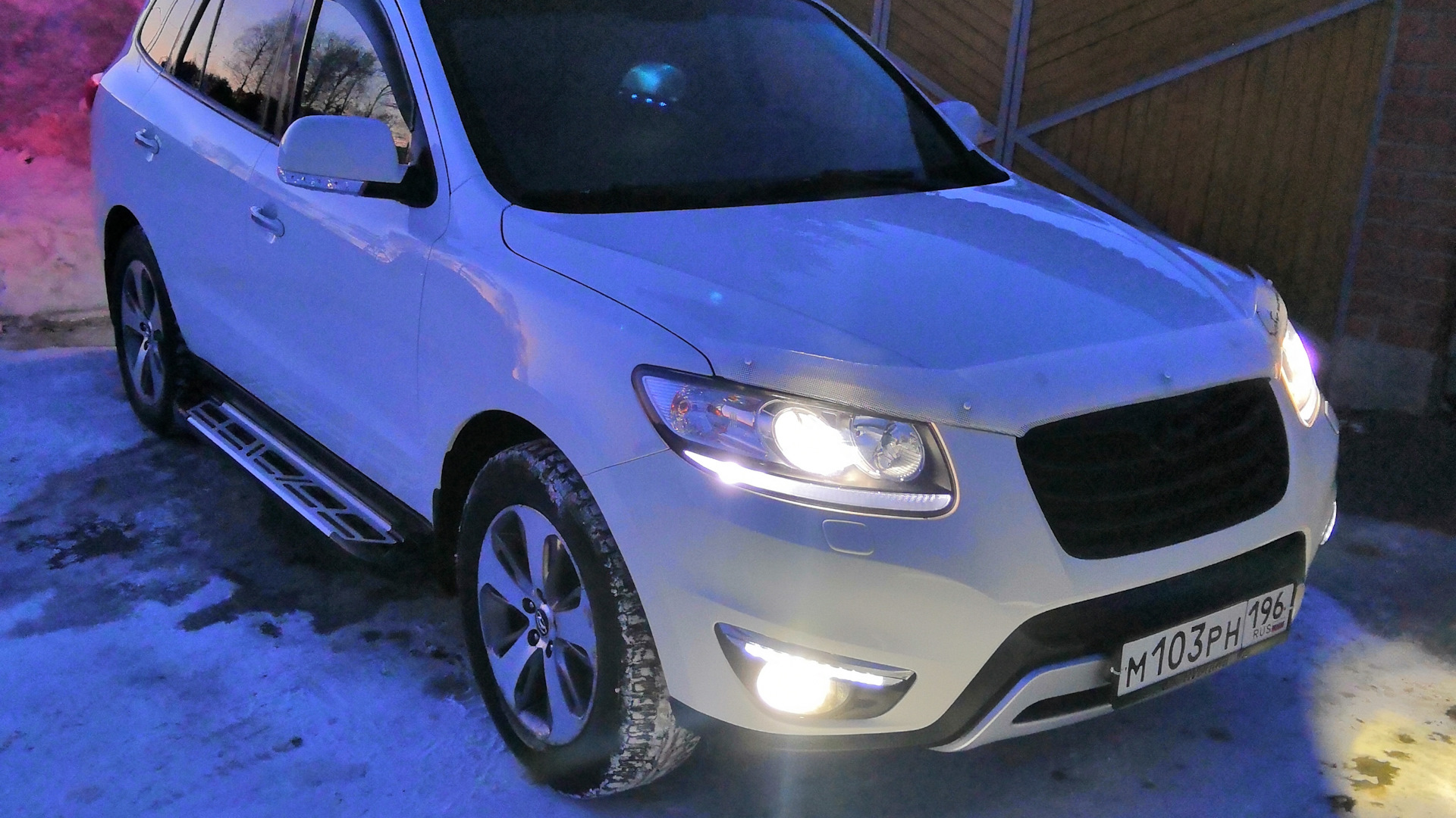 Hyundai Santa Fe (2G) 2.4 бензиновый 2011 | Беляш на DRIVE2