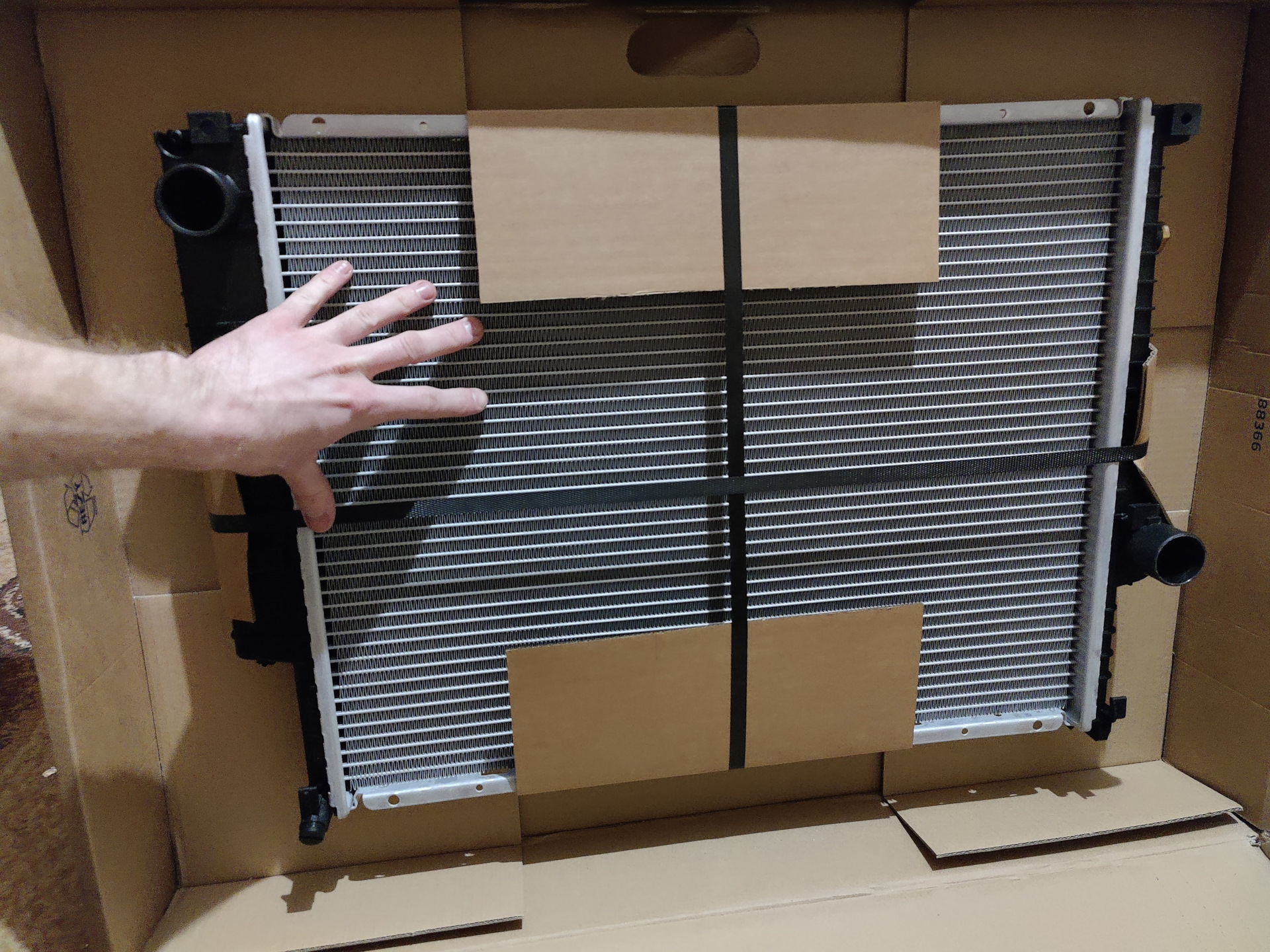 Правильный радиатор — BMW 3 series Coupe (E36), 2,8 л., 1992 года ...