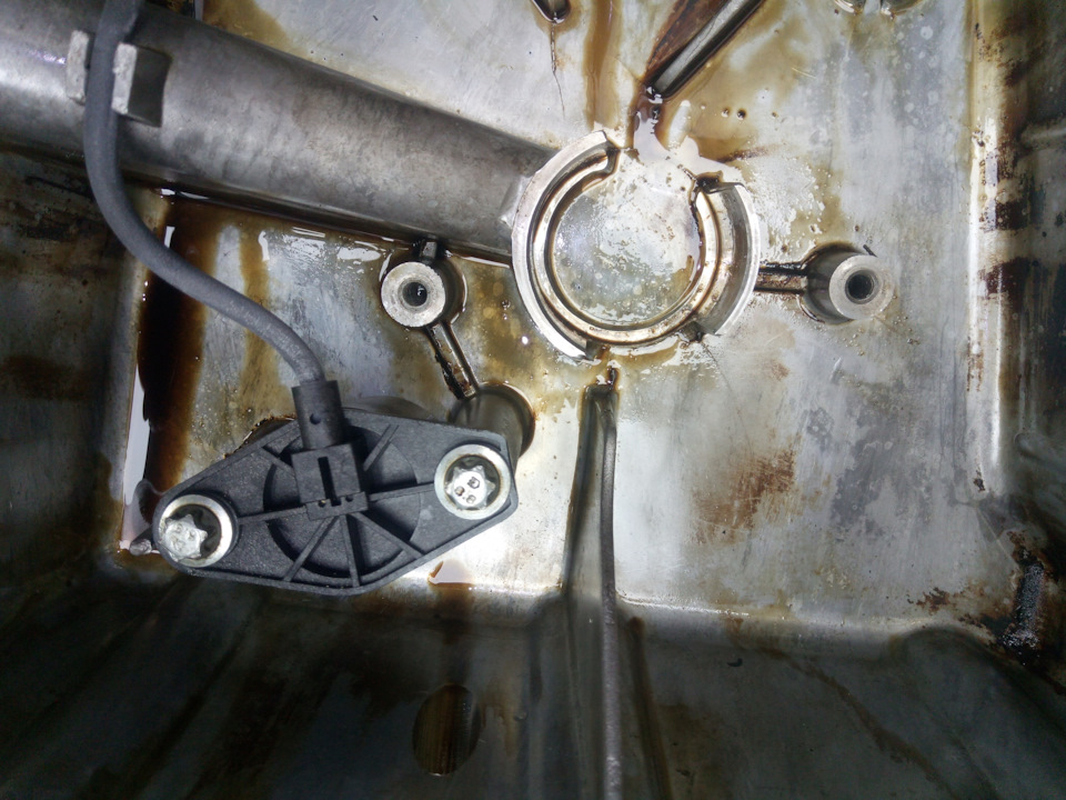 Датчик уровня масла. — Opel Zafira B, 1,8 л, 2008 года | своими руками ...