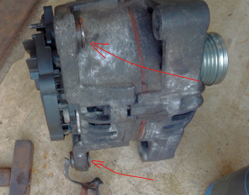 Обгонная муфта вместо шкива… ⛷️⛷️⛷️INA 535 0155 10. — Opel Zafira A, 2 ...