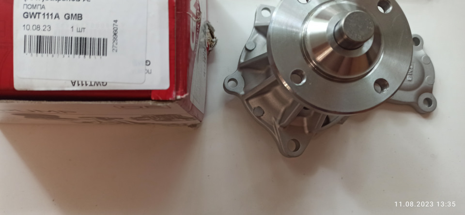 1g-fe beams помпа GMB GWT-111A и сальник коленвала + сальник ...