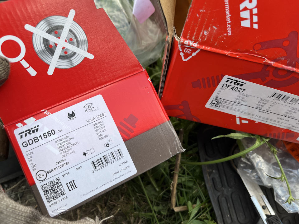 Бюджетный «тюнинг» тормозов — Volkswagen Polo Sedan, 1,4 л, 2018 года ...