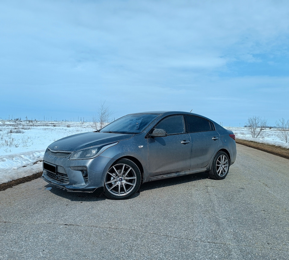 Переобулись на лето 🔥 Новые диски Made in Japan 🚀 — KIA Rio (4G), 1,6 л ...