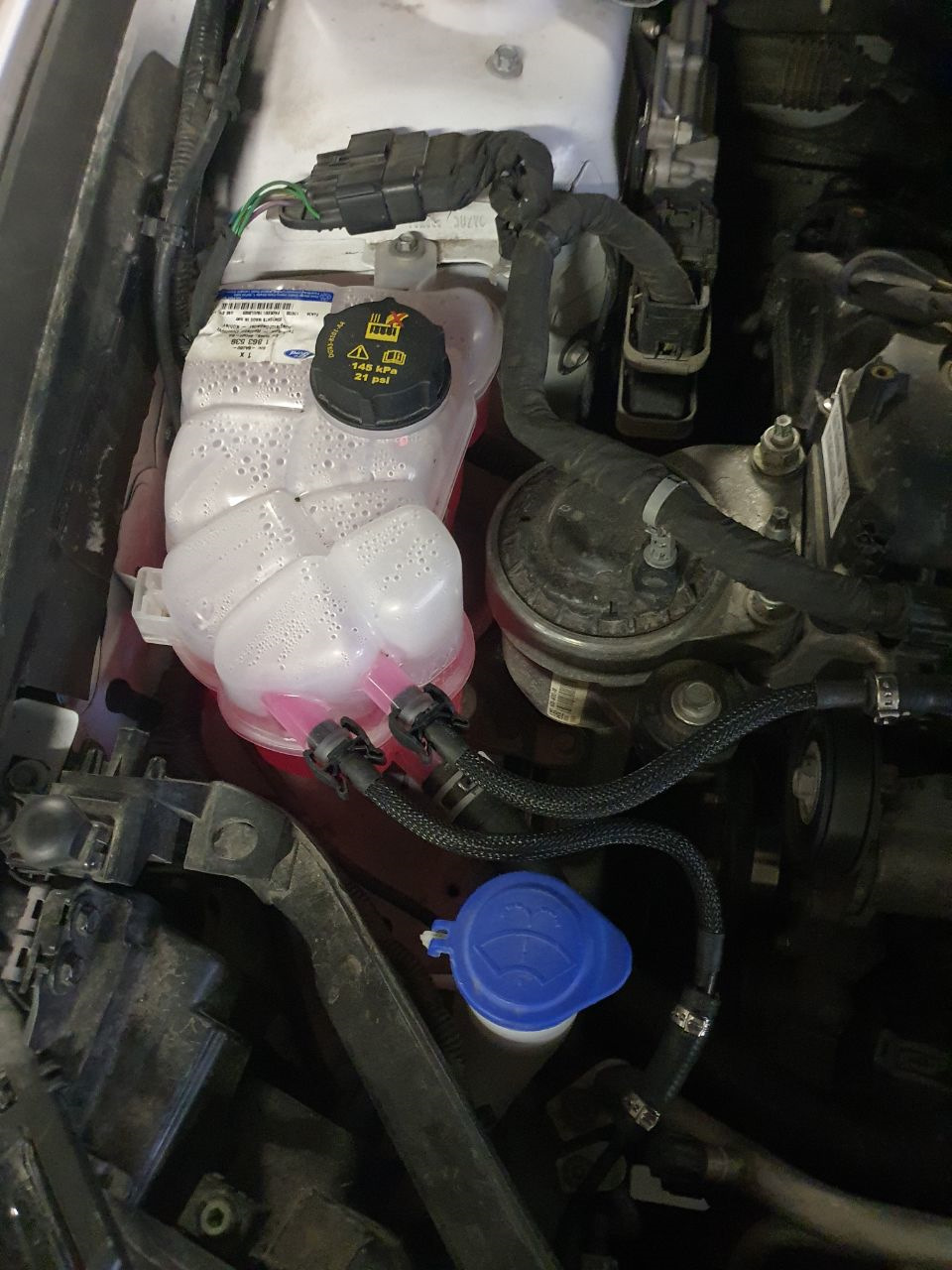 Замена бачка охлаждающей жидкости — Ford Fusion (America) (2G), 2 л ...