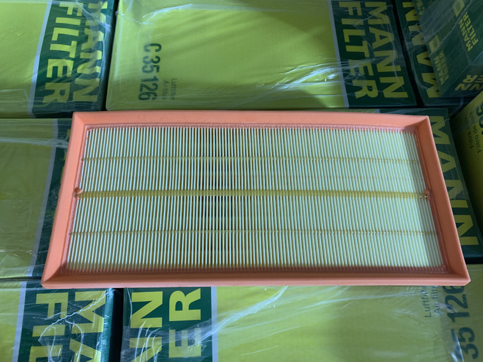 Оригинальный воздушный фильтр Mann C35126 для Range Rover — Land Rover ...