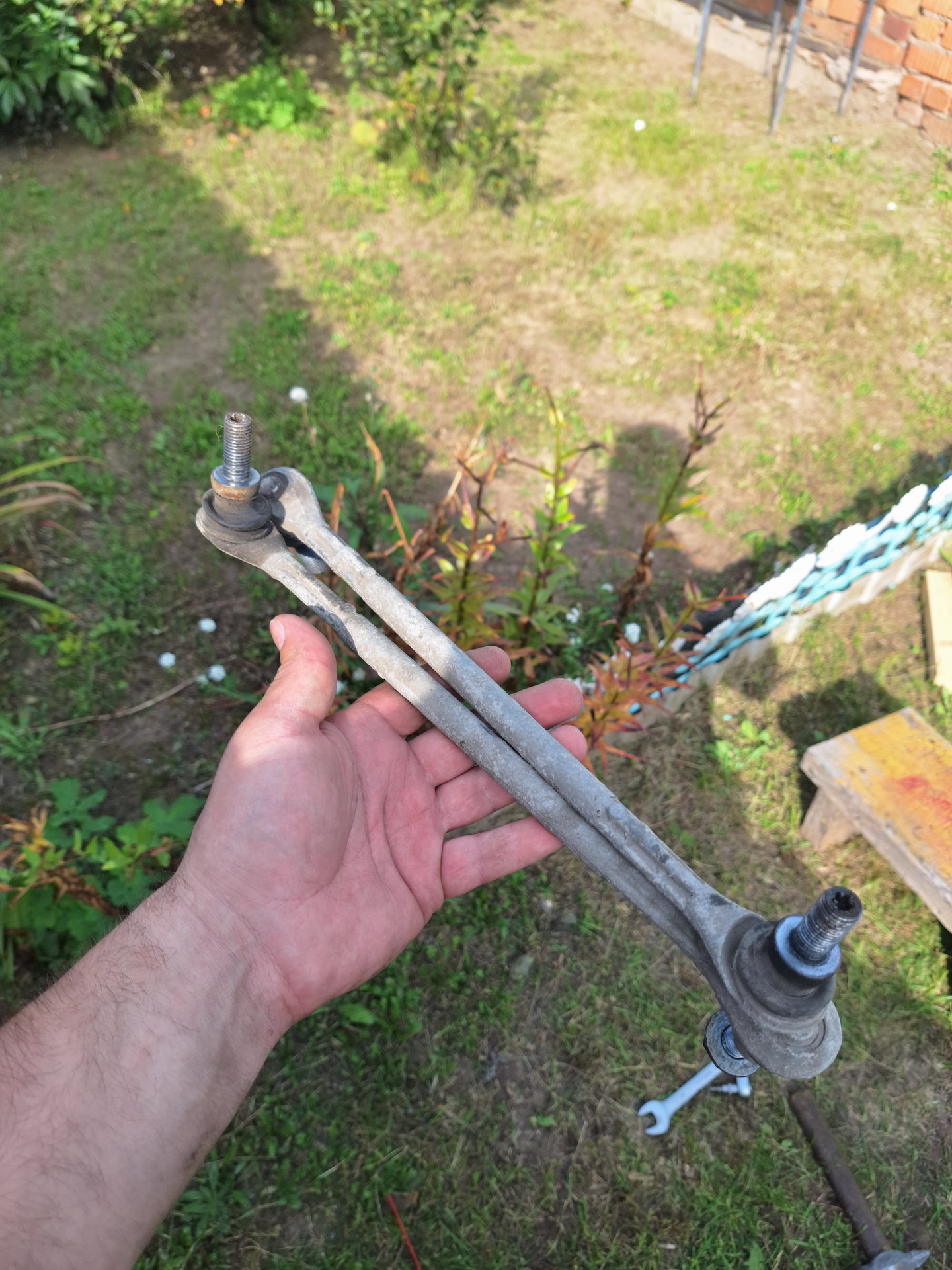 Стойки стабилизатора — Mercedes-Benz C-Class (W204), 1,8 л, 2010 года ...