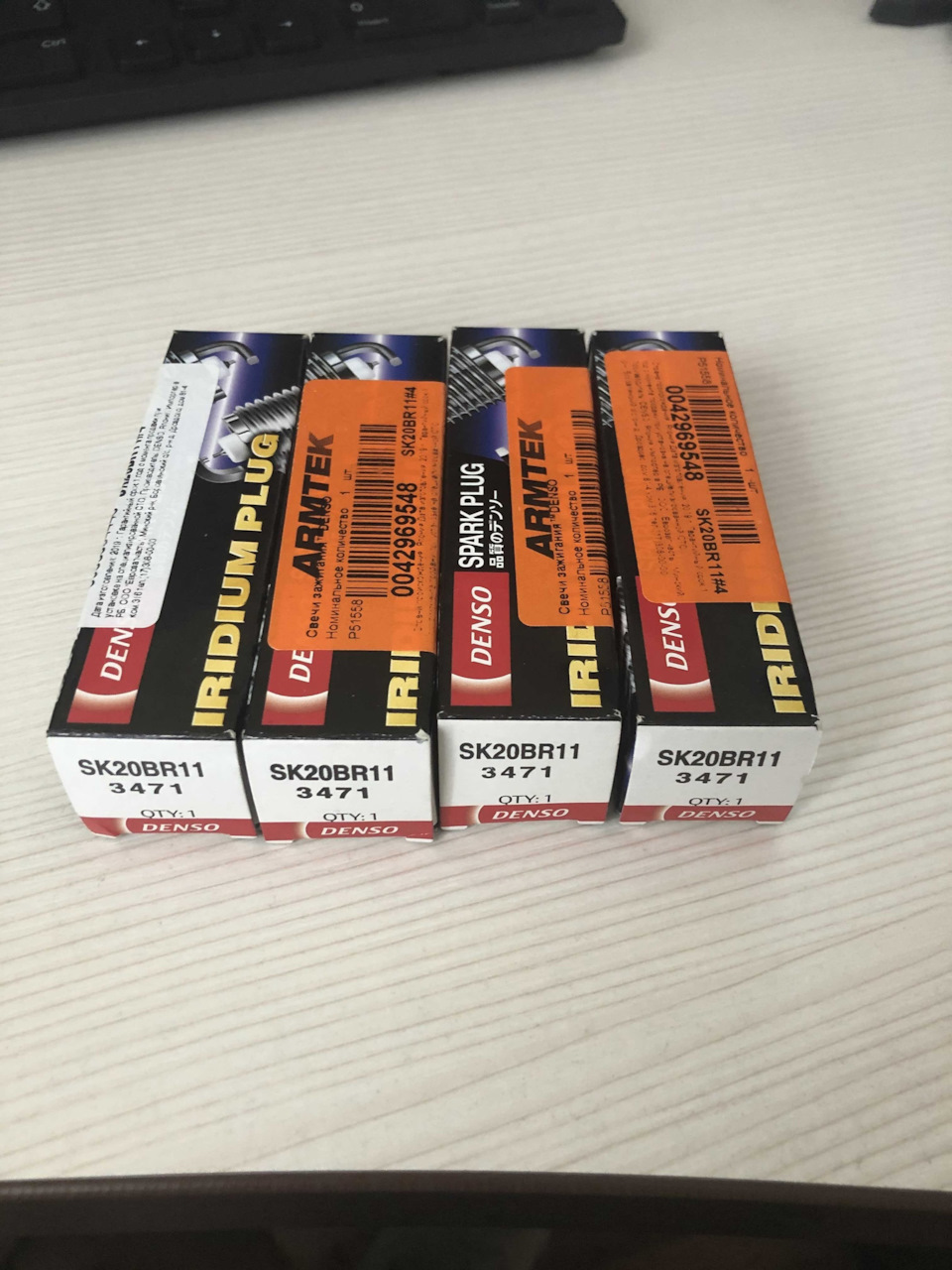 SK20BR11 Свеча (Iridium) DENSO | Запчасти на DRIVE2