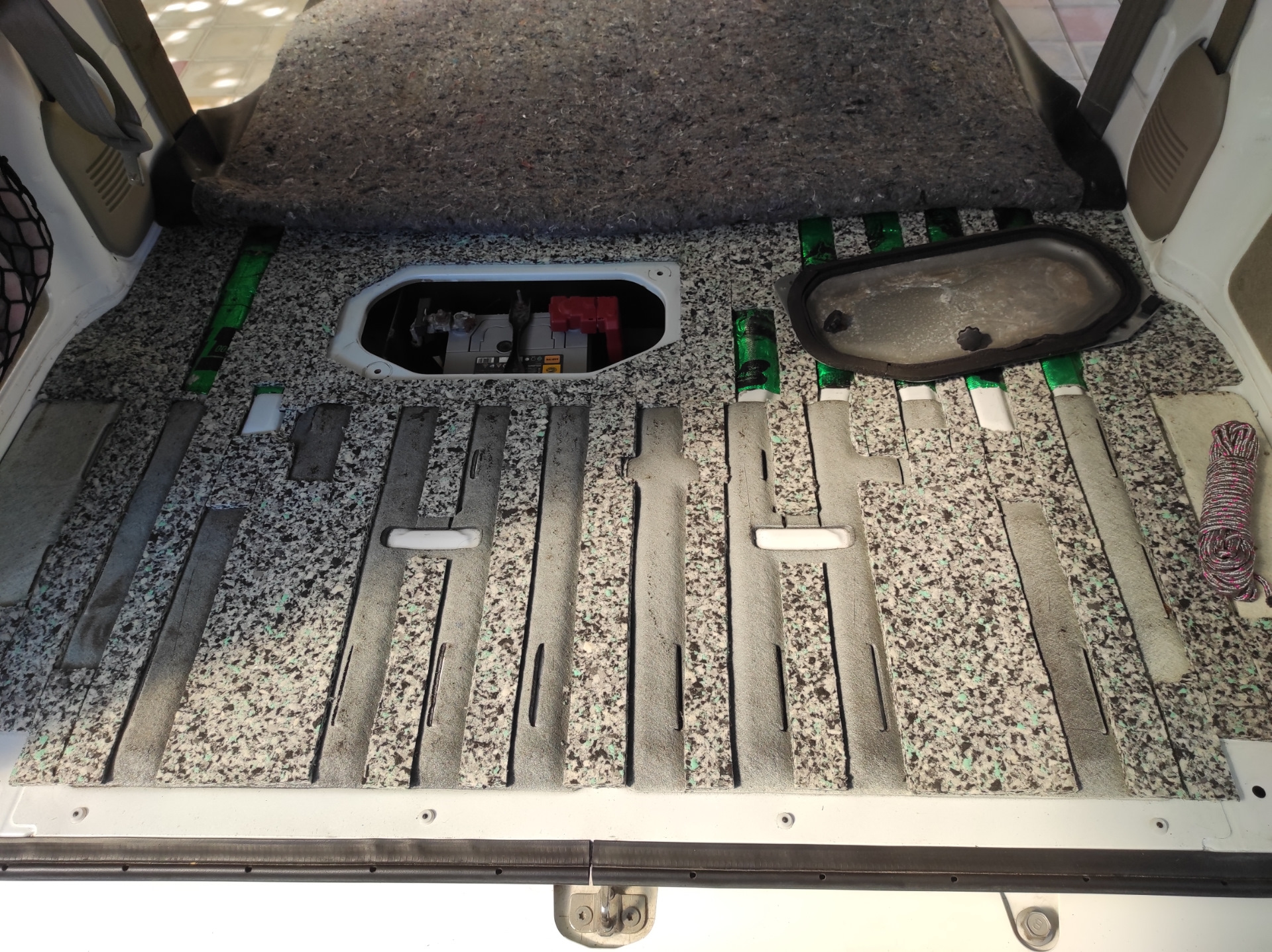 Выравнивание пола — Suzuki Every (DA17), 0,7 л, 2019 года | тюнинг | DRIVE2