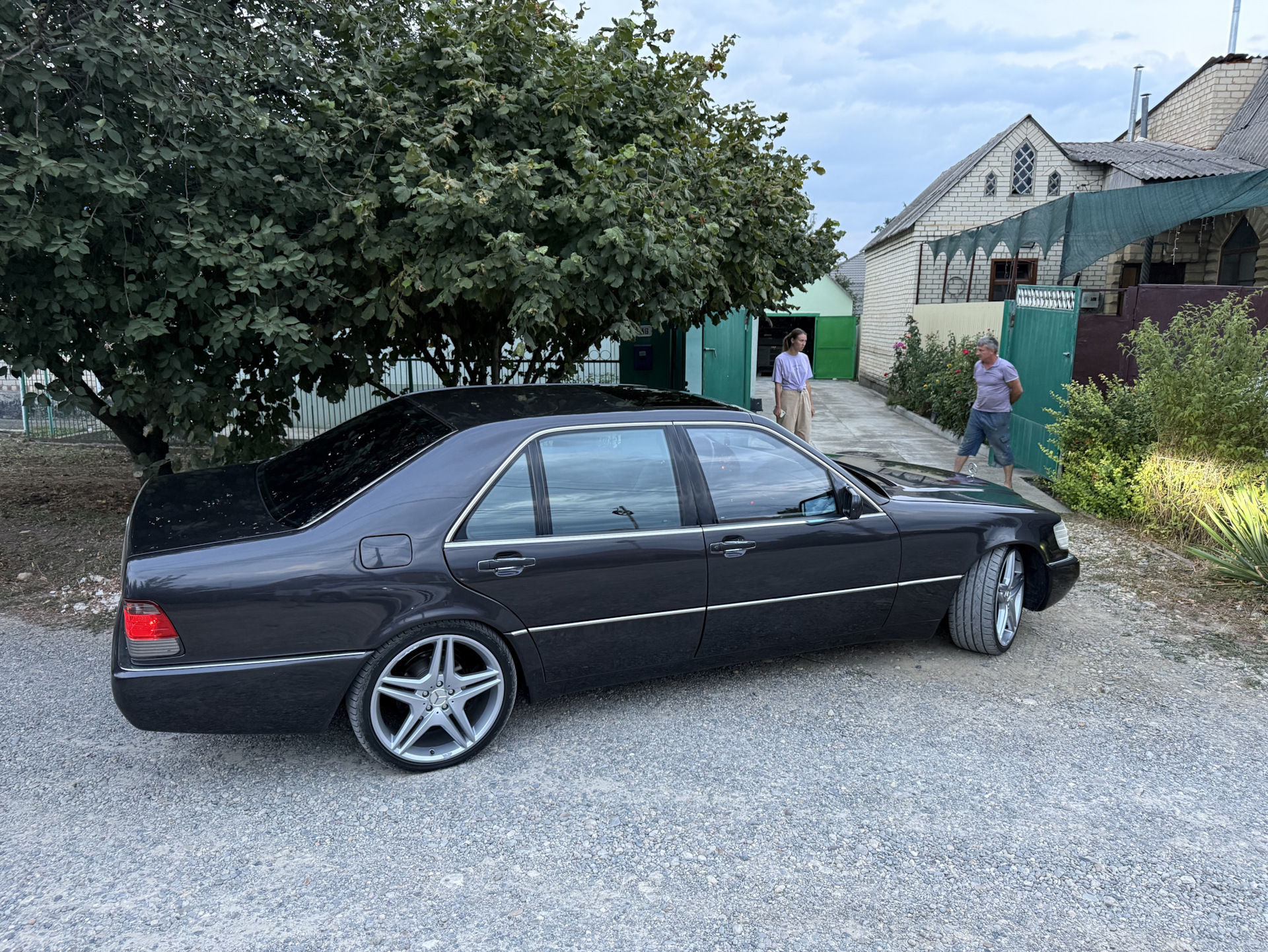 Первая встреча — Mercedes-Benz S-Class (W140), 3,2 л, 1992 года ...