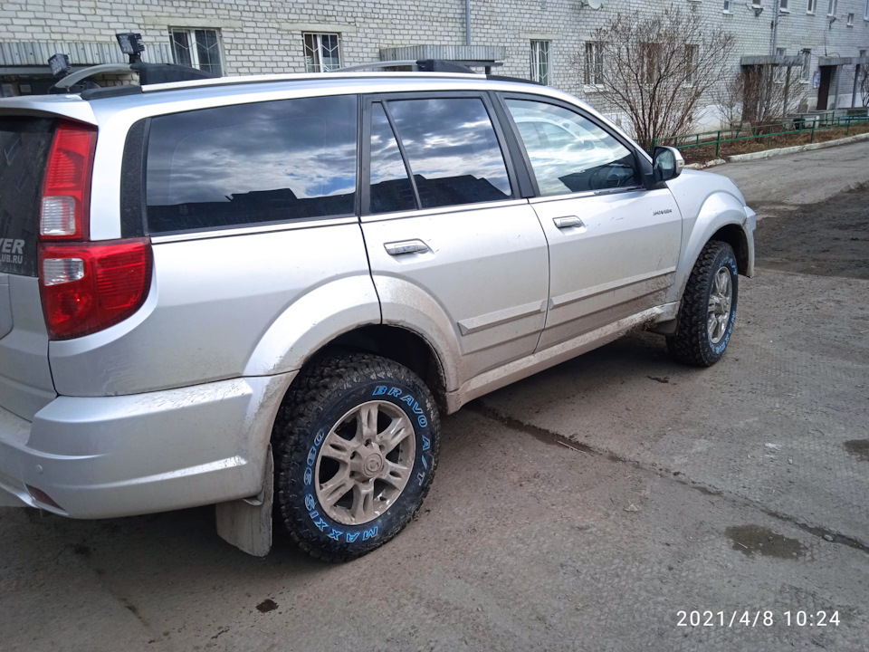 Максис браво 980. 245х70х17 на ховере Н 3 — Great Wall Hover, 2 л, 2014 ...