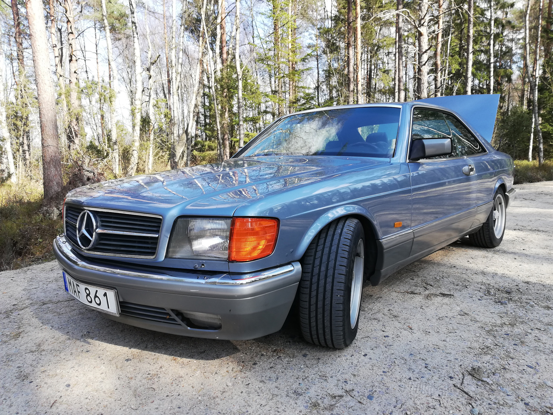Просто фотки — Mercedes-Benz SEC-Class (W126), 4,2 л, 1987 года ...