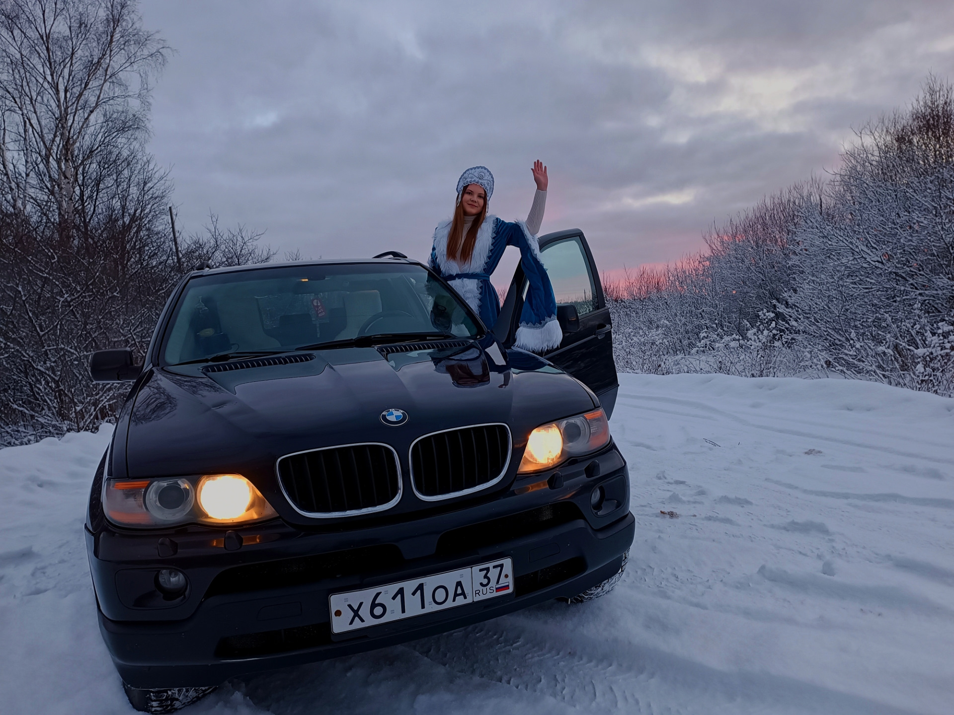 Всех с Новым 2025 годом! 🥳 — BMW X5 (E53), 3 л, 2004 года | фотография ...