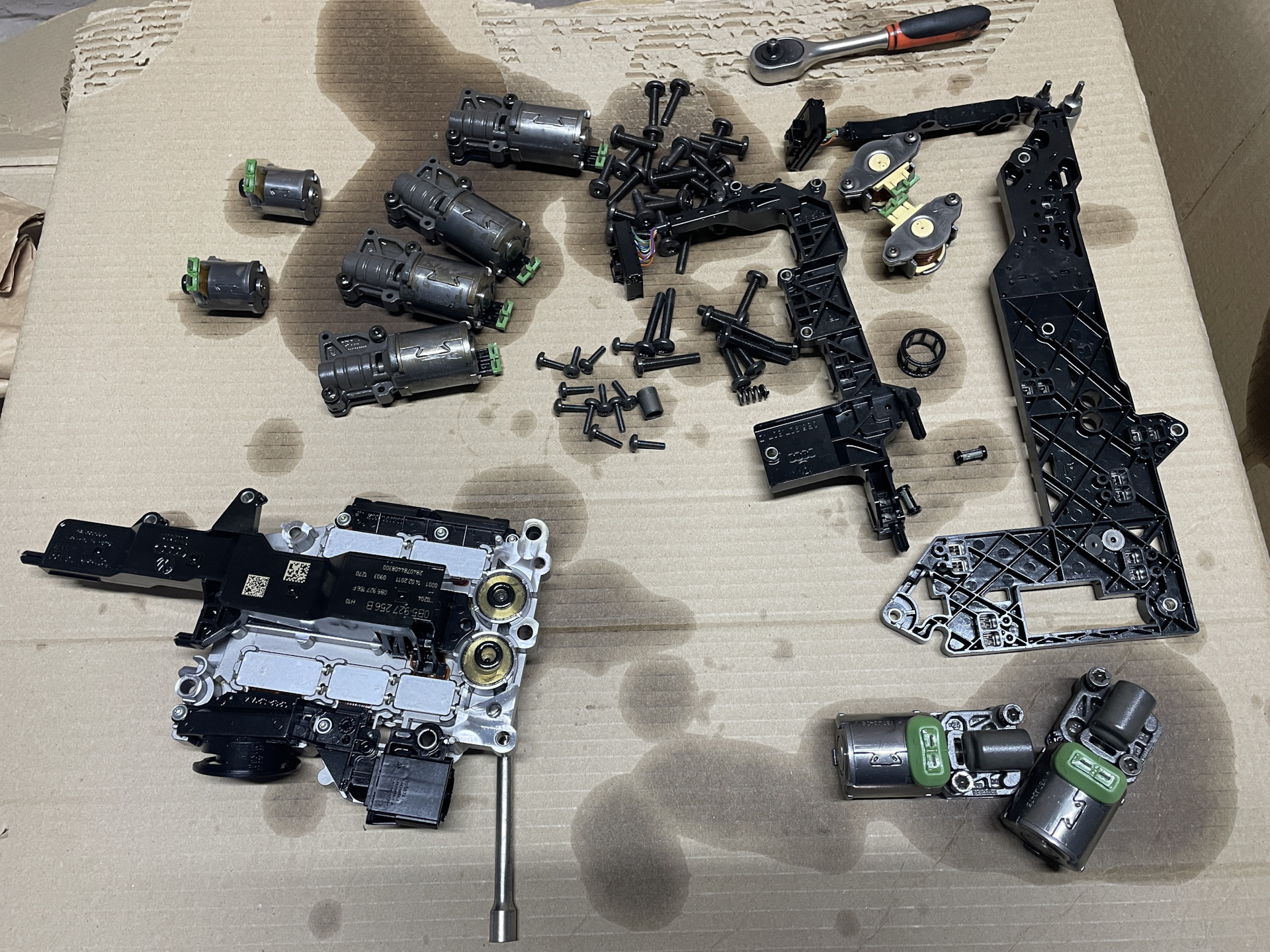 Ремонт коробки DL501 (OB5) часть 1 — Audi A4 (B8), 2 л, 2011 года ...