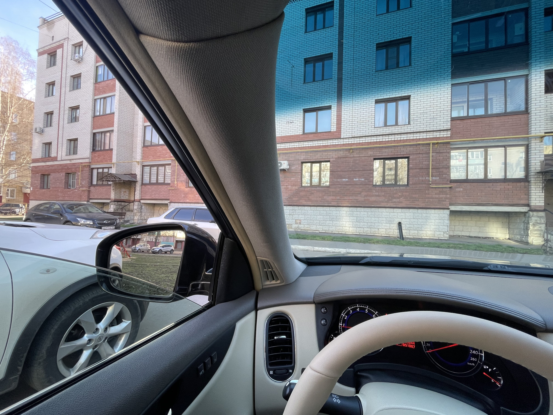 Замена и тонировка лобового стекла — Infiniti EX, 3,5 л, 2008 года ...