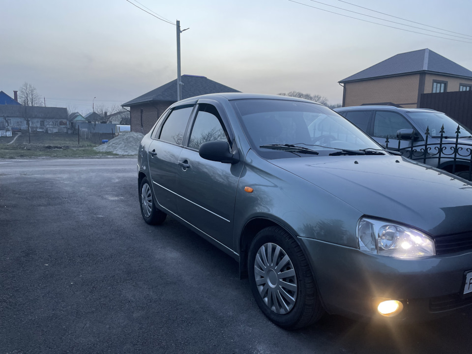 Починил ЭСП. Тонировка вкруг — Lada Калина седан, 1,6 л, 2008 года ...