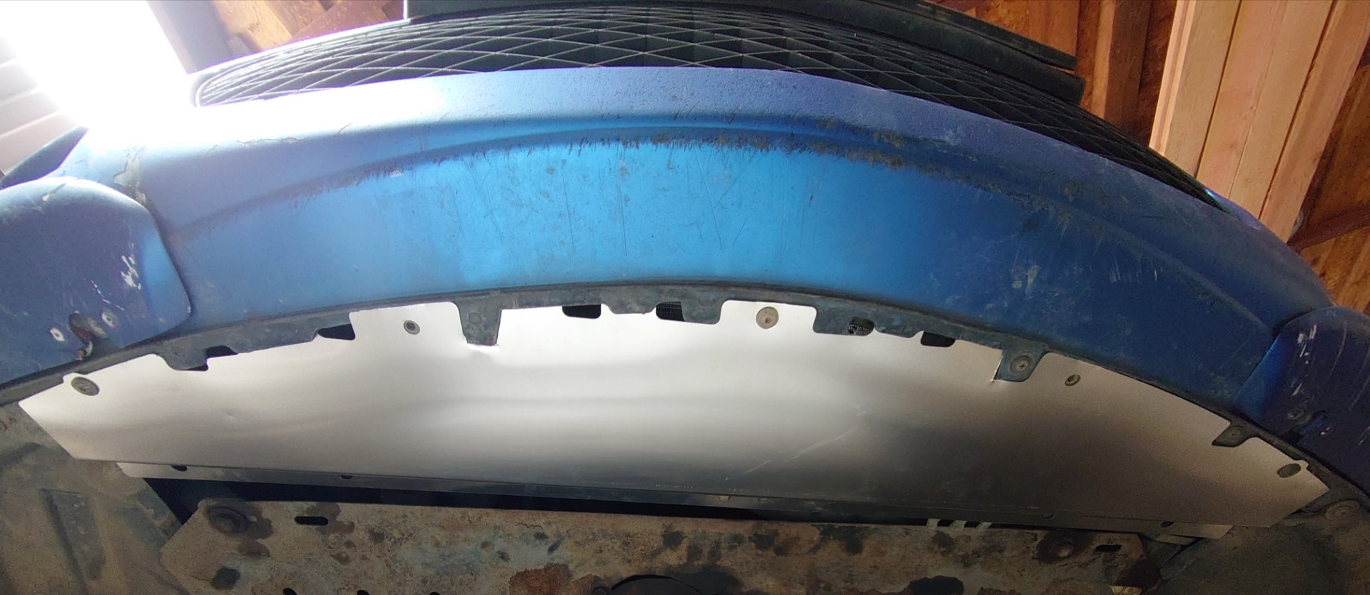 Пыльник переднего бампера — Mazda 3 (1G) BK, 2 л, 2005 года | тюнинг ...