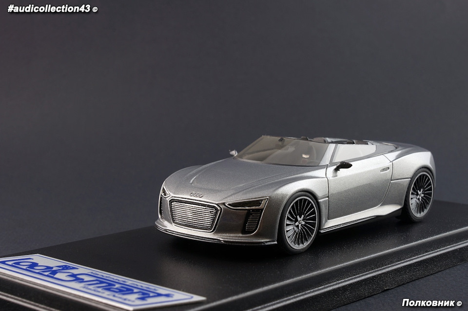2010 Audi R8 Spyder e-Tron Concept. Metallgrau. "Paris Motor Show ...