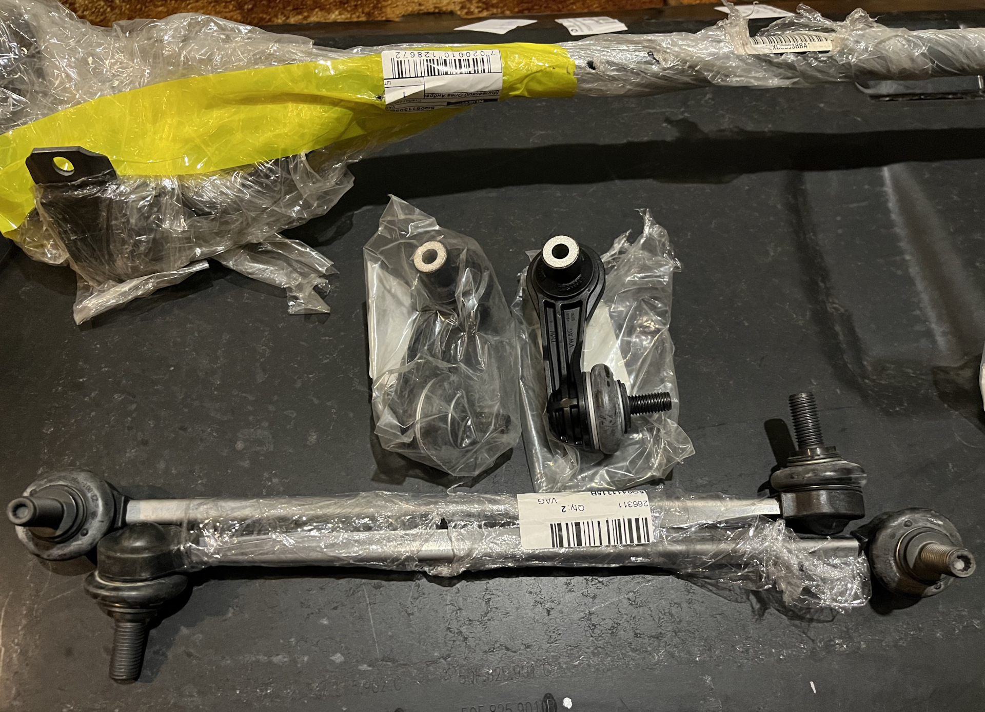 Обновление подвески (замена пружин, стабов и др.) — Skoda Octavia A7 ...