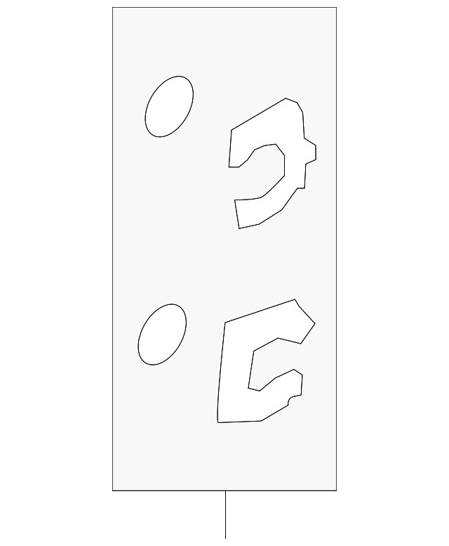 64119180102 Мелкие детали корпуса нагревательного элемента BMW ...