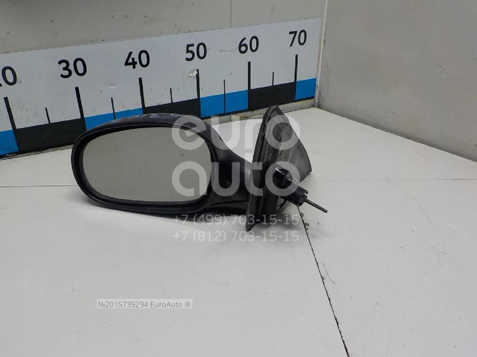96304167 Зеркало наружное левое с ручной регулировкой GM | Запчасти на ...