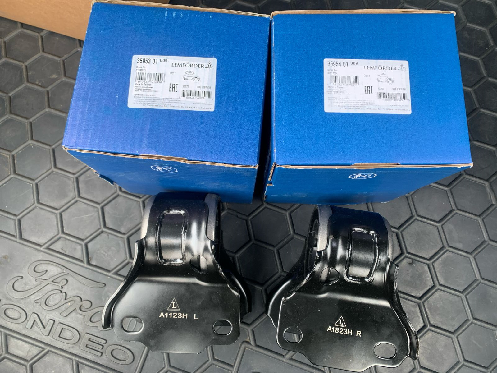 Замена сайлентблоков рычага и стоек стабилизатора (перед) — Ford Mondeo ...