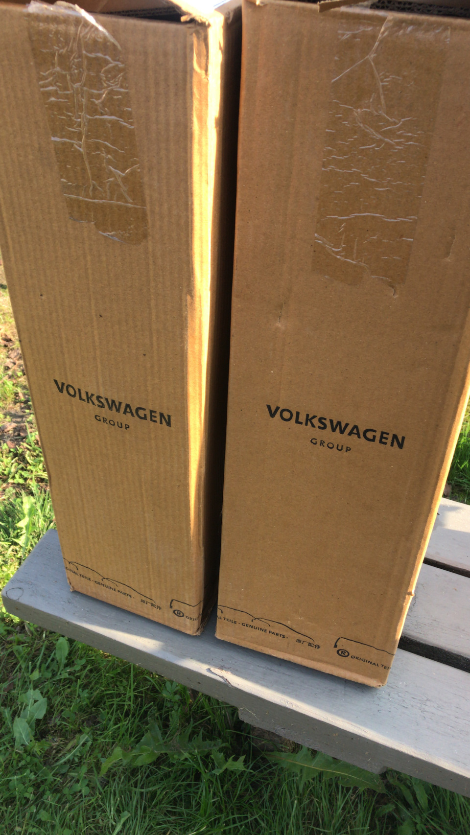 Передние аммортизаторы и пружины — Volkswagen Polo Hatchback Mk5, 1,4 л ...