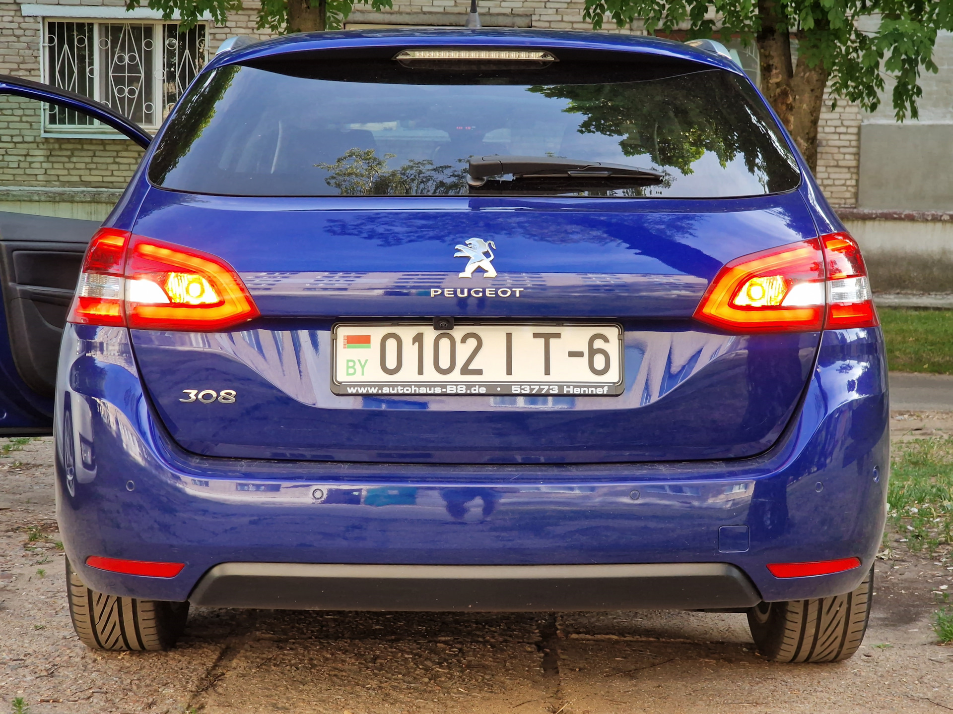 Теперь точно Full LED — Peugeot 308 SW (2G), 1,5 л, 2018 года ...