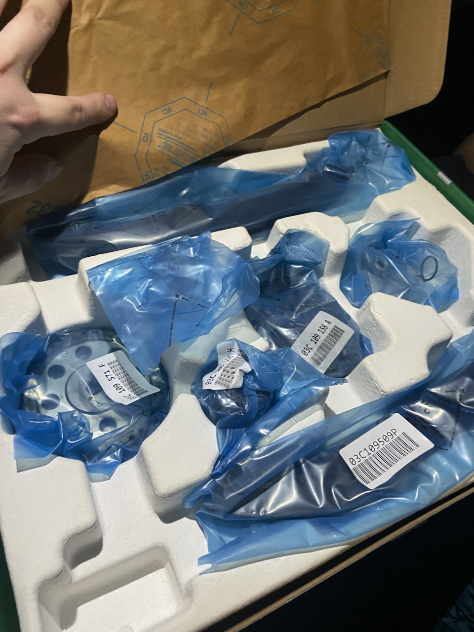 Замена цепи грм — Volkswagen Polo Sedan, 1,6 л, 2012 года | запчасти ...