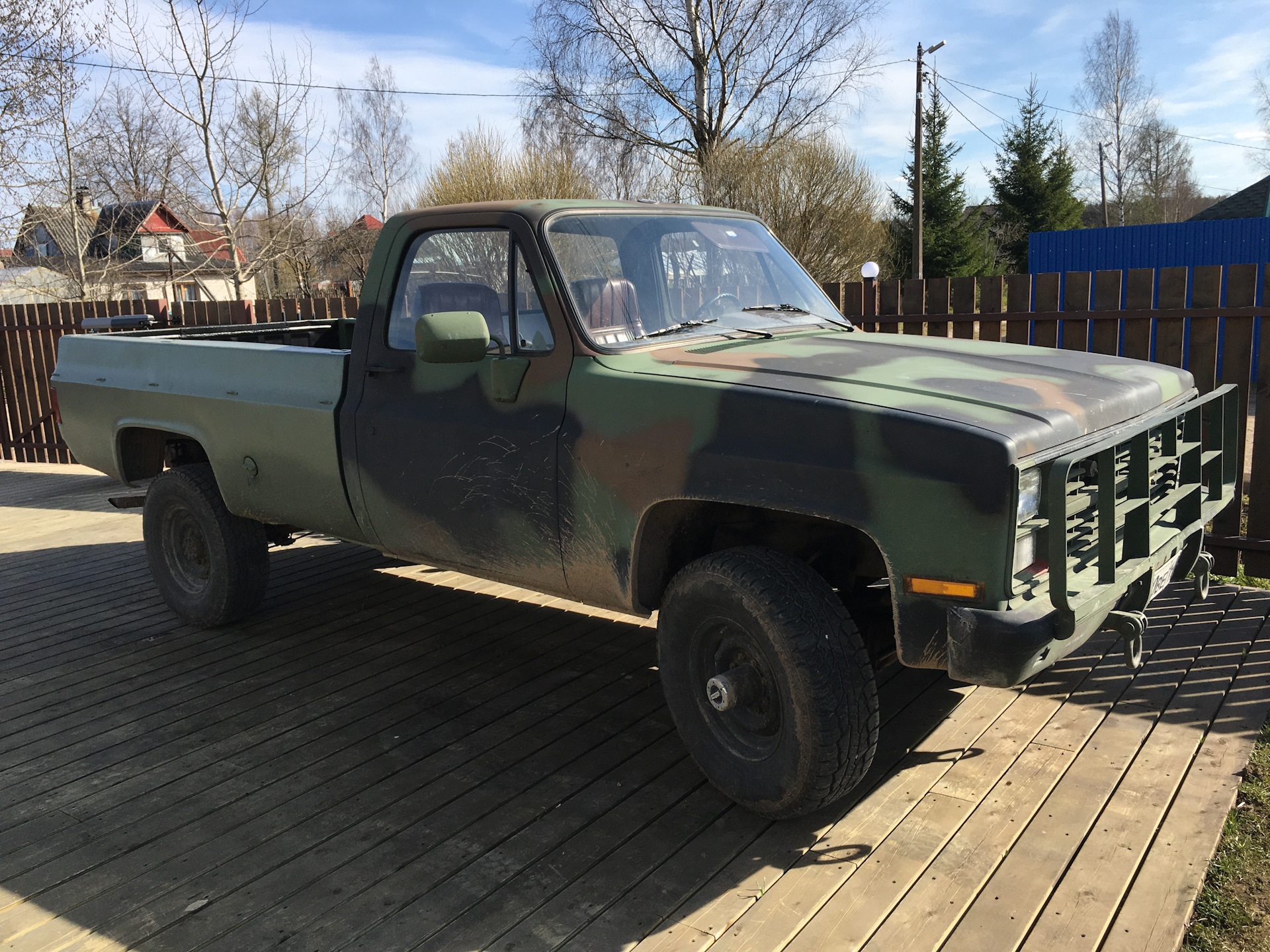 Воссоединение кузовка — Chevrolet CUCV, 6,2 л, 1985 года | своими ...