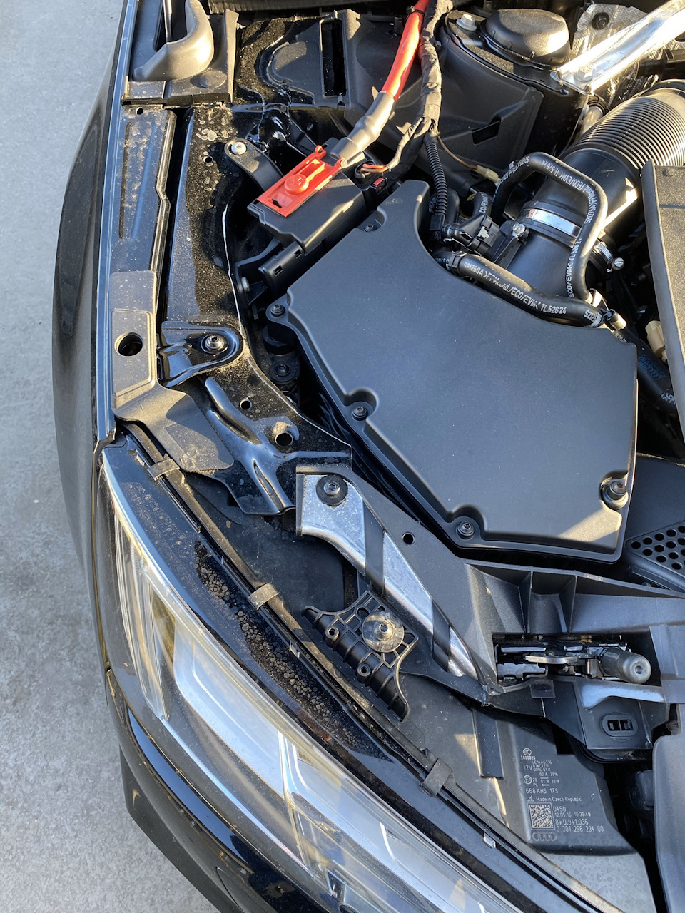 Накладки на крылья — Audi A4 Avant (B9), 3 л, 2016 года | аксессуары ...