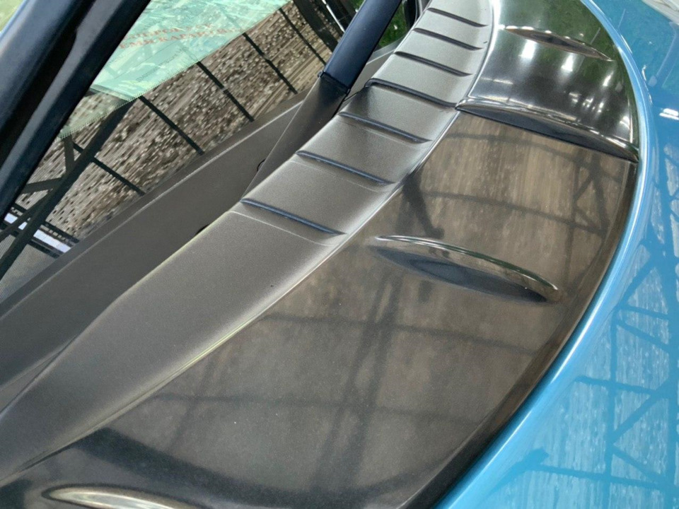 Восстанавливаем черный цвет наружного пластика — Nissan Leaf (1G), 2012 ...