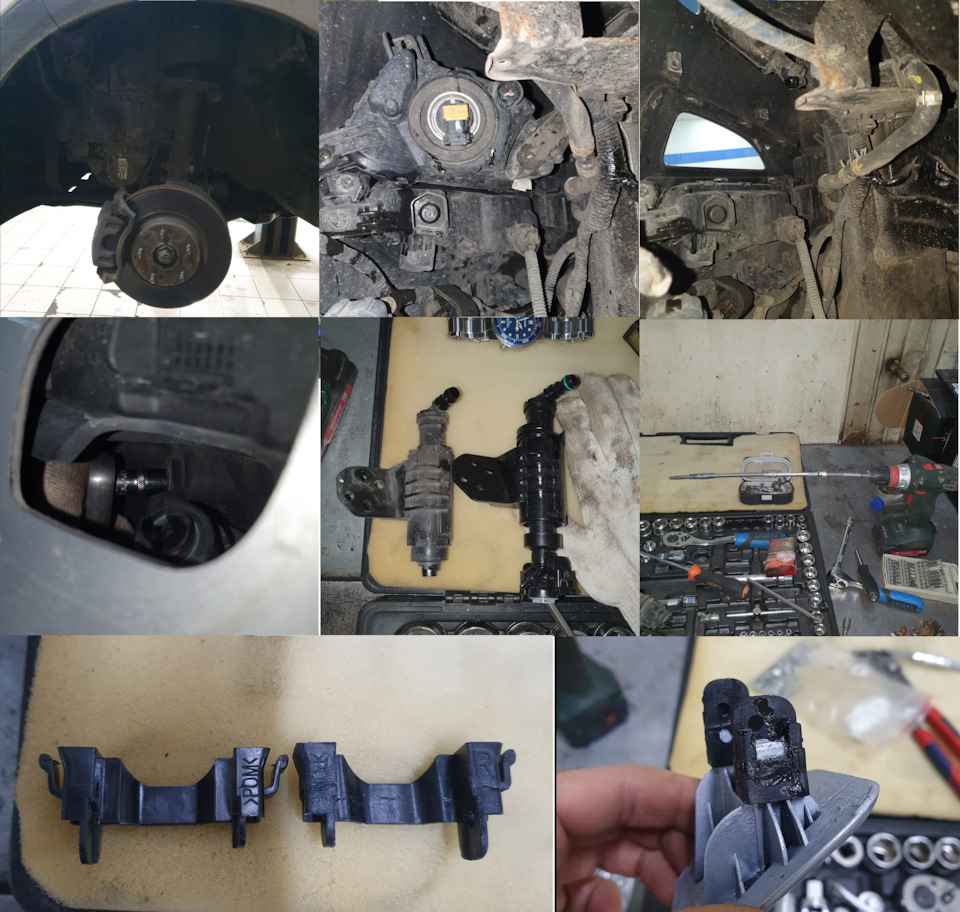 Омыватель фар Tucson TL 98671-D7000 — Hyundai Tucson (TL), 1,6 л, 2016 ...