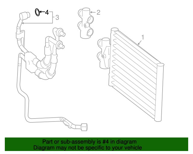 A0199975745 Кольцо уплот трубки радиатора кпп Mercedes | Запчасти на DRIVE2