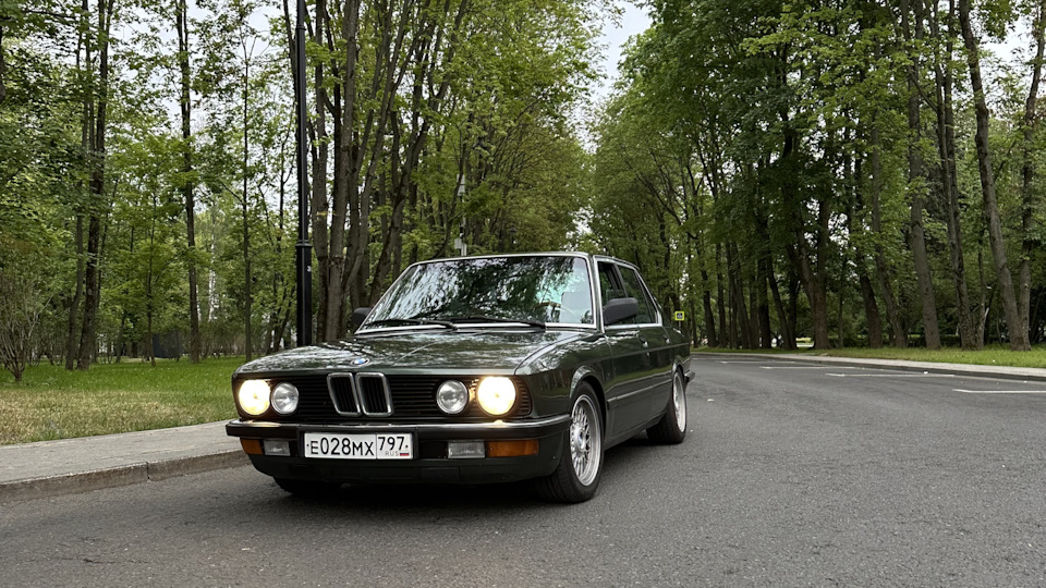 BMW 5 series (E28) 3.5 бензиновый 1985 | Е28 Зелень на DRIVE2
