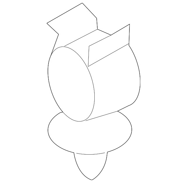 447971848 пружинный зажим VAG | Запчасти на DRIVE2