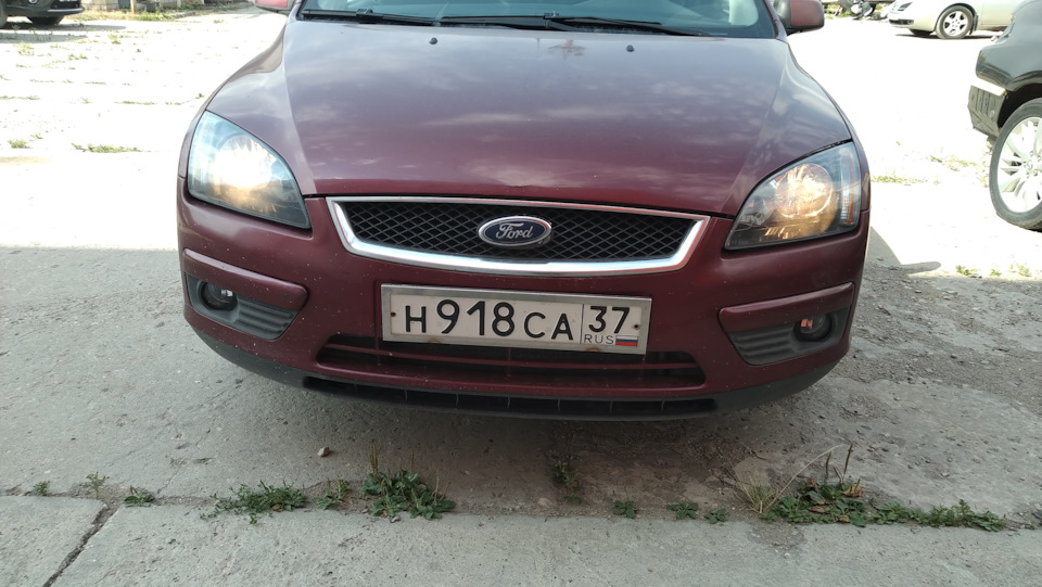 замена гофры + опора коробки — Ford Focus Hatchback II, 1,6 л, 2005 ...