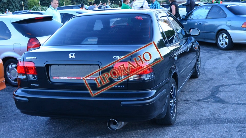 Honda Civic (6G) 1.6 бензиновый 1997 | B16A2 Любимая игрушка на DRIVE2