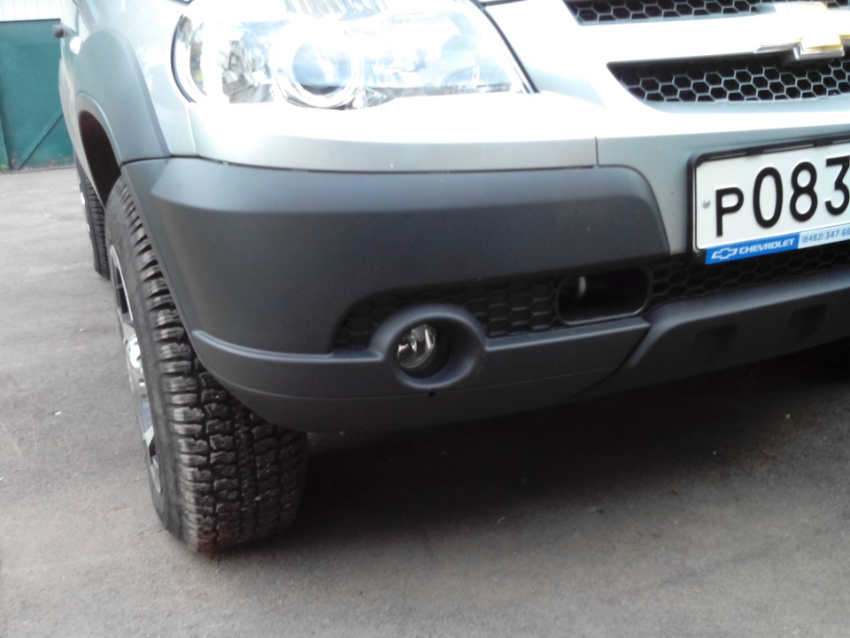 противотуманки и диоды в габариты — Chevrolet Niva (1G), 2014 года ...